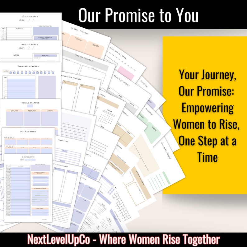PDF Templates Bundle, Goodnotes/ Annotation Apps - Daily, Weekly ...