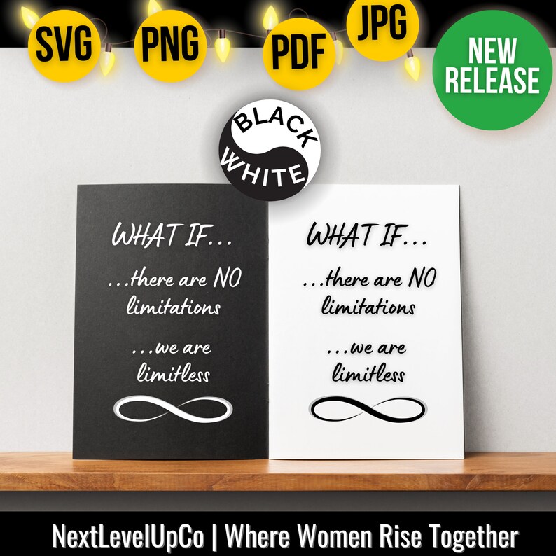 Coquette Room Decor, Infinity Symbol SVG, Inspirational Digital Art ...