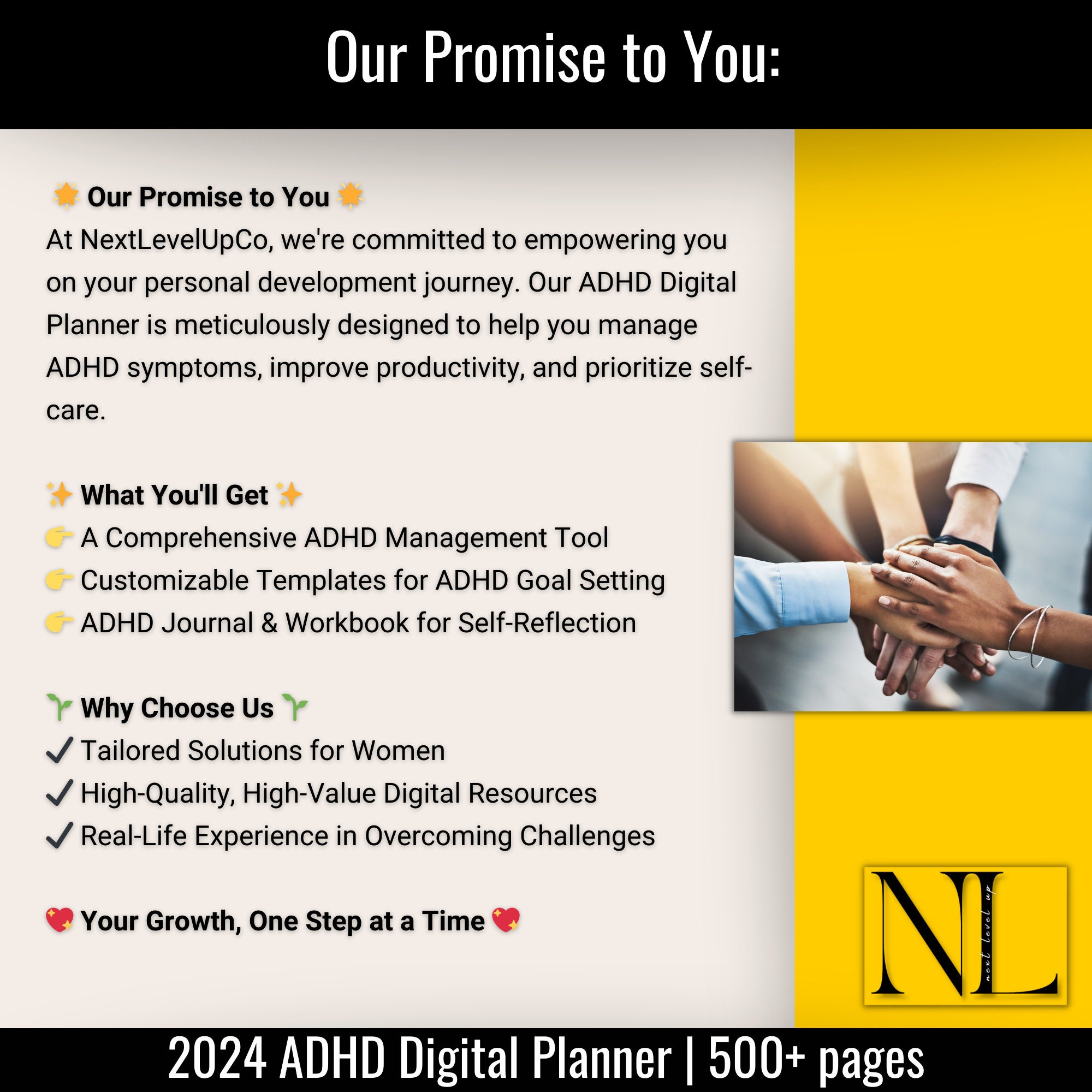 ADHD Digital Planner 2024, Adult ADHD Planner, Adhd Organizer 2024 ...