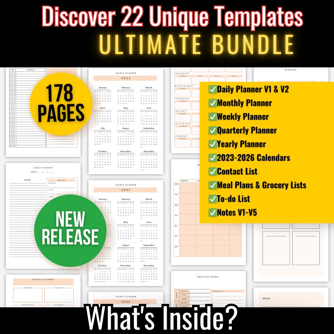 Checklist, 22 Fillable Templates, to Do List Fillable, PDF Editable ...