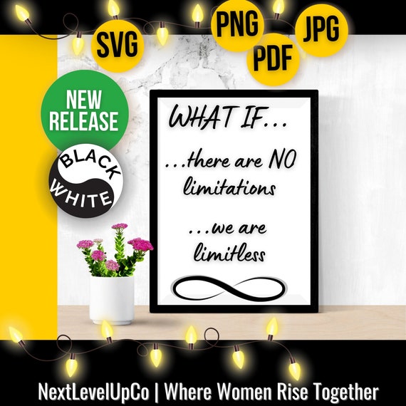 Infinity Symbol With Quotes