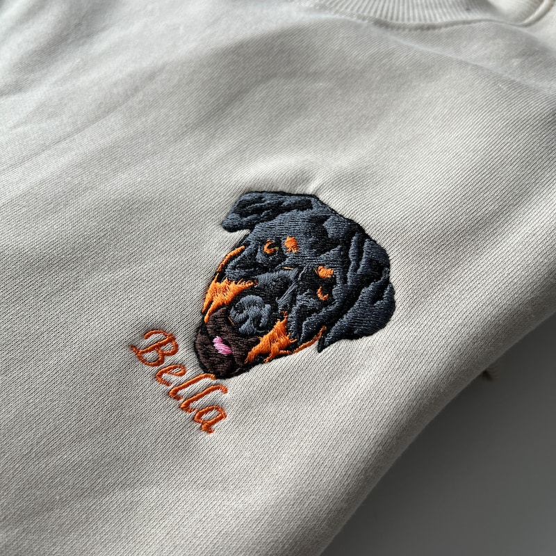 Sweatshirt Dog Design - Etsy UK