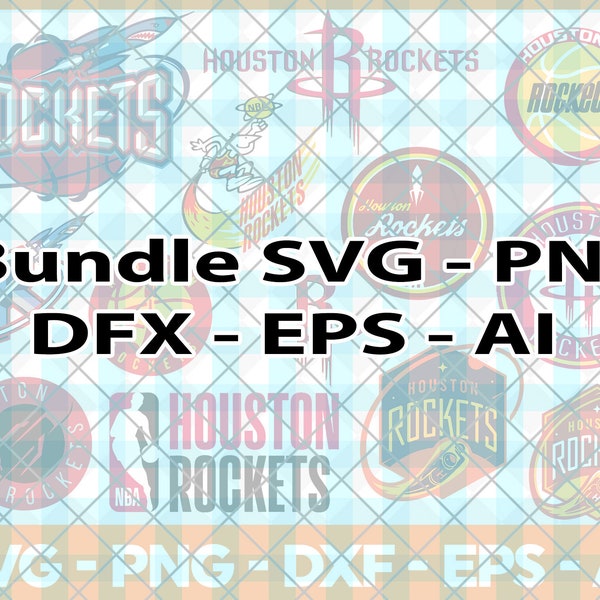 Houston Rockets Svg - Etsy