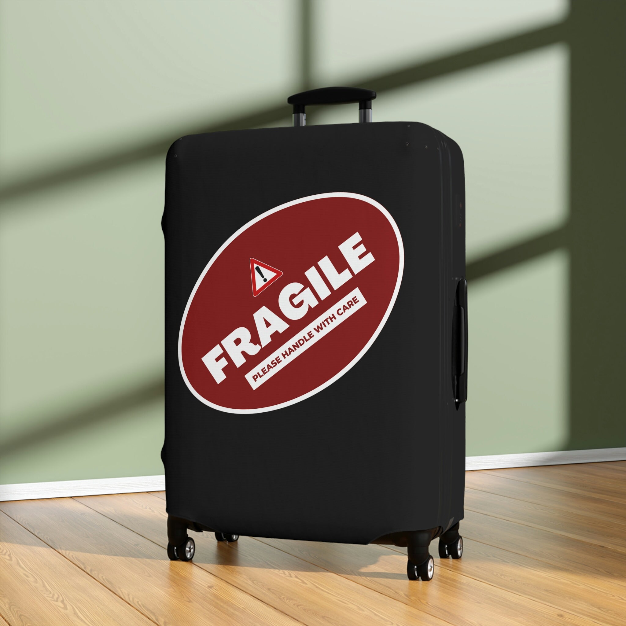 Fragile: Handle with Care Luggage Cover sold by Rajesh Gupta | SKU ...