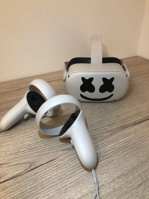 Smiley Face Vinyl Decal Sticker for Oculus Quest 2 | Etsy