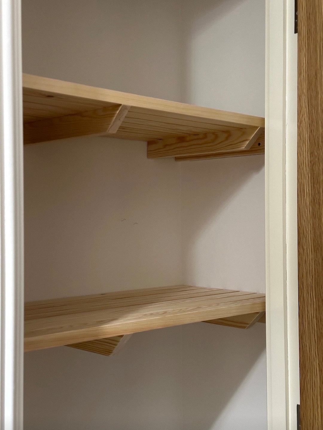 Airing Cupboard Shelf | Slatted Shelf | Wooden Handmade | Custom Sizes ...