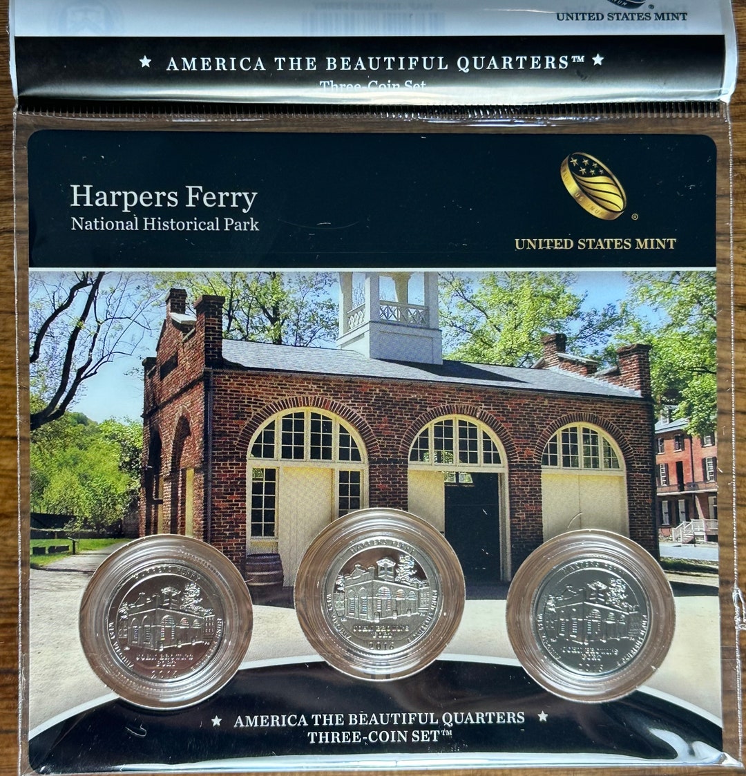 2016 Harper's Ferry National Historical Park Quarter PDS ATB Sealed 3 ...