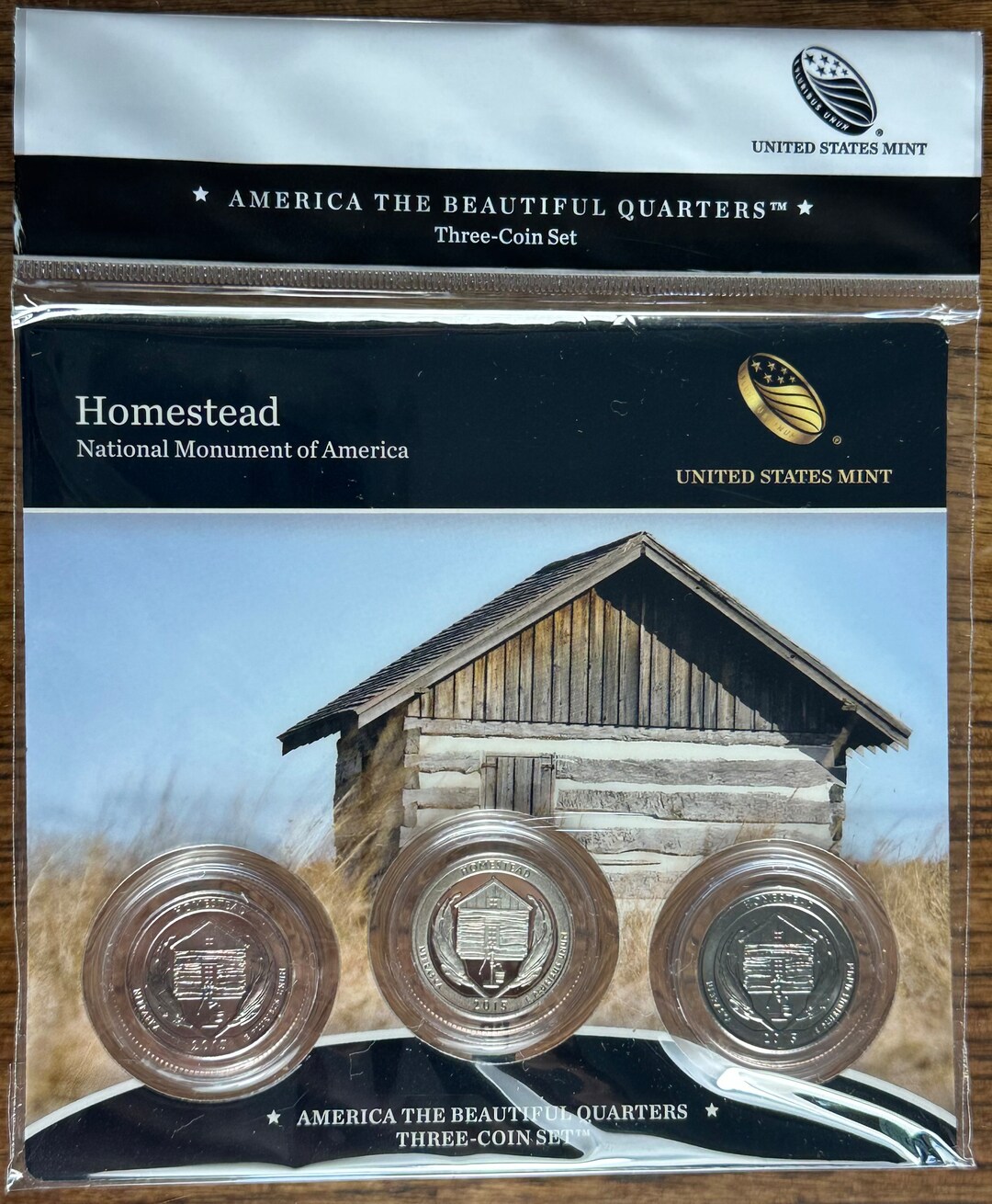 2015 Homestead National Monument of America Quarter PDS ATB Sealed 3 ...