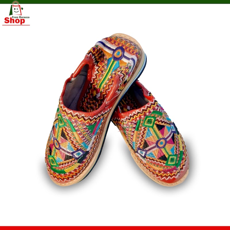 Moroccan Slippers - Etsy