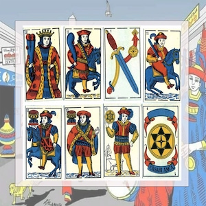 Cartes à Jouer Originales Maroc, 40 Cartes Karta Jeu Naipes Marocain Et ...