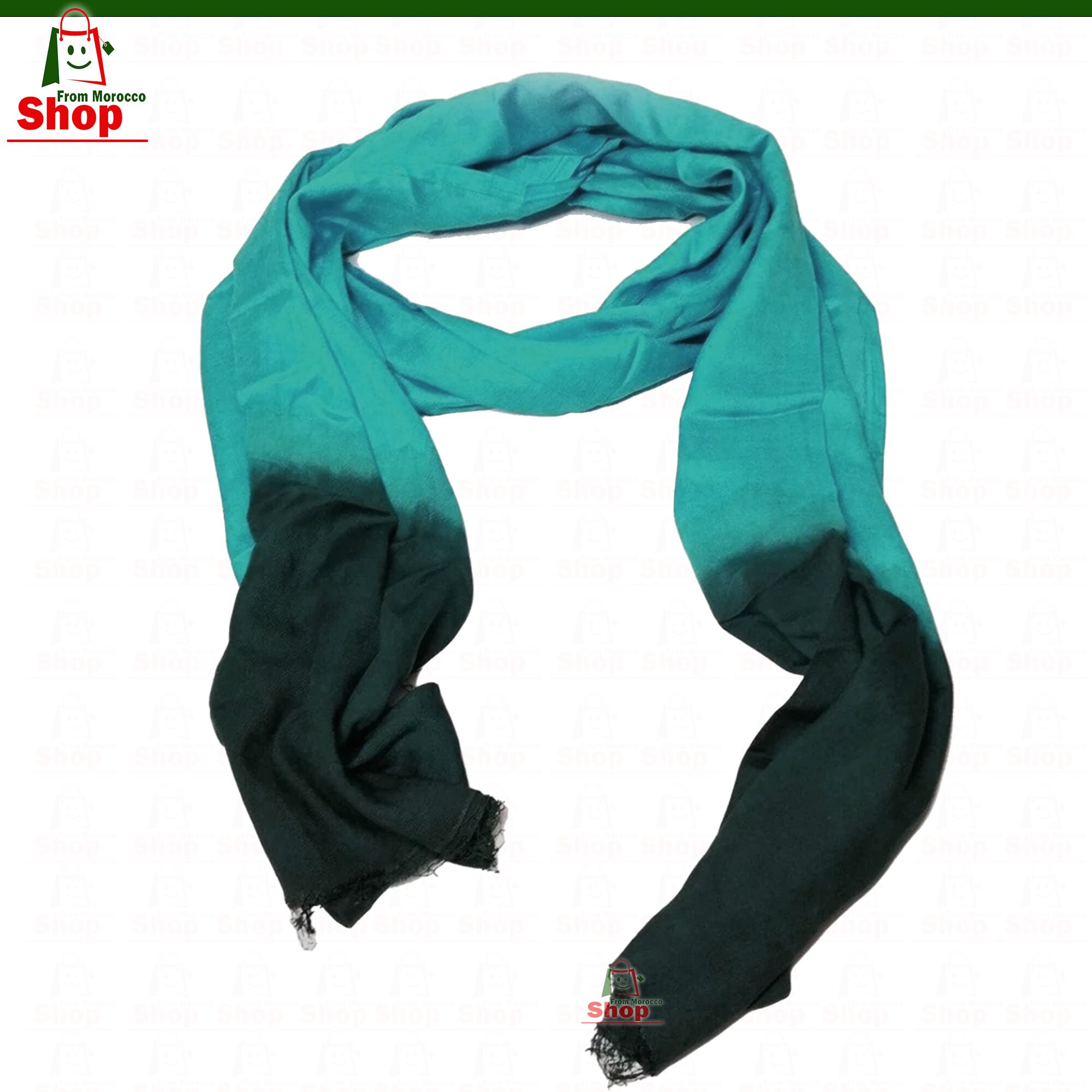 Long Tuareg Moroccan Scarf TEAL Color Ethnic Turban Sahara Berber ...