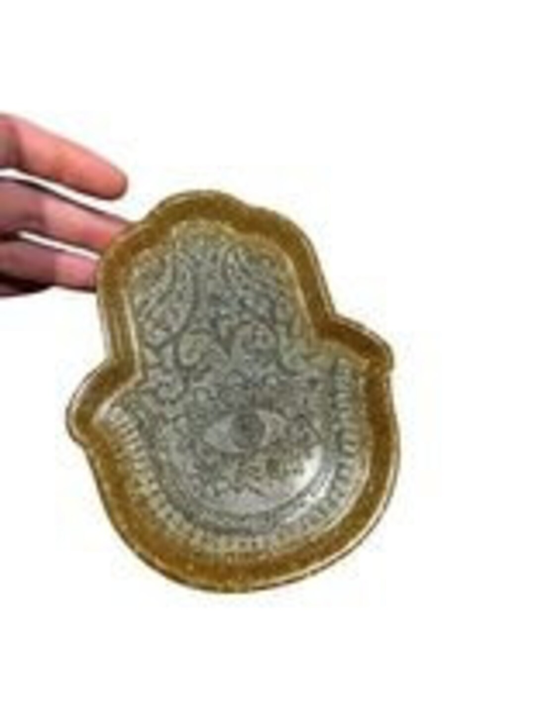Hamsa Hand Trinket Dish, Good Luck and Fortune, Ash Tray, Spiritual ...