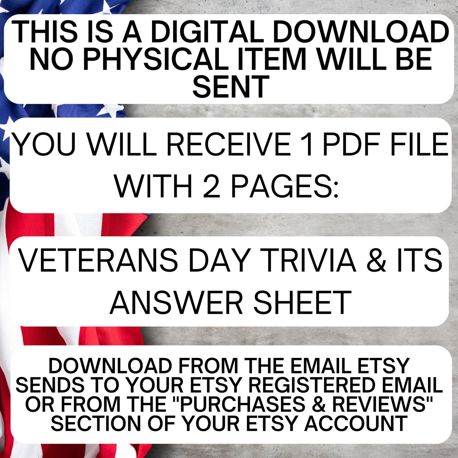 Veterans Day Trivia | Veterans Day Trivia Game | Veterans Day Questions ...