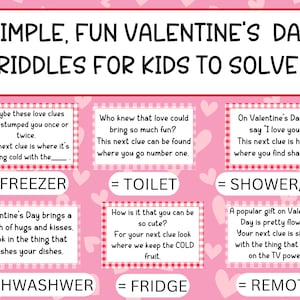 Indoor Valentine’s Day Scavenger Hunt丨valentine’s Treasure Hunt丨 ...