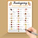 Thanksgiving Scavenger Hunt for Kids | Thanksgiving Scavenger Hunt ...