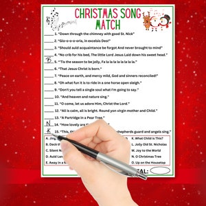 Christmas Song Trivia Game | Christmas Music Trivia | Christmas Carol ...