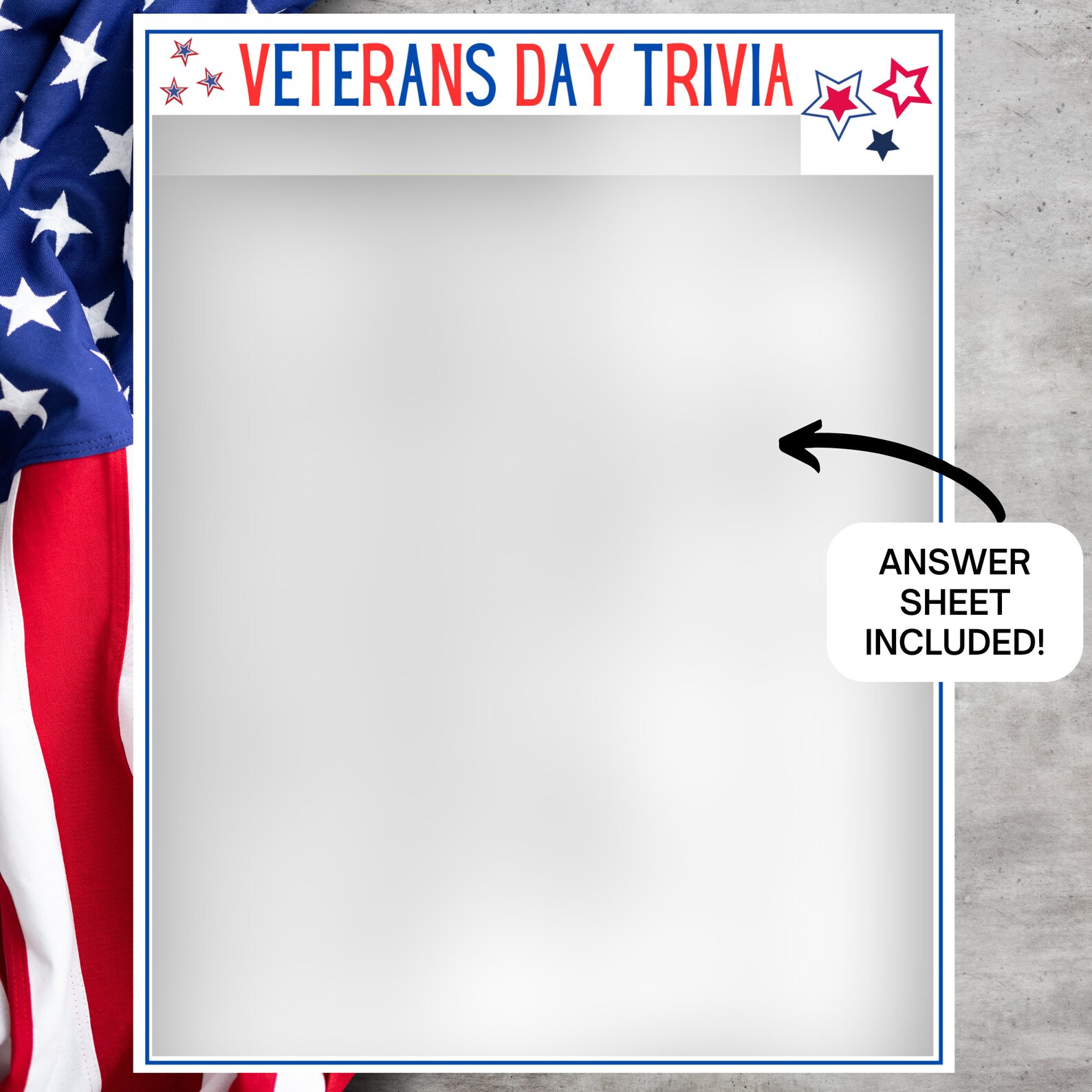 Veterans Day Trivia | Veterans Day Trivia Game | Veterans Day Questions ...