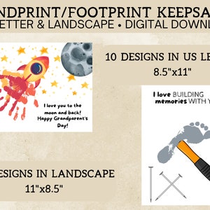 Granparents Day Handprint Craft Bundle | Grandparents Day Craft ...