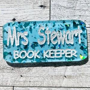Personalized Acrylic Name Tags - Etsy