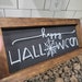12x5 Happy Halloween Spider Web Sign - Etsy