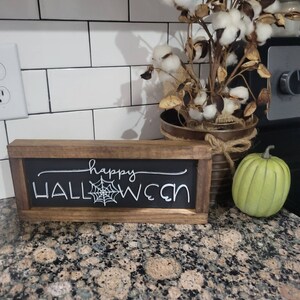 12x5 Happy Halloween Spider Web Sign - Etsy