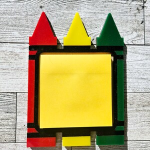 Teacher Themed Acrylic Sticky Note Holders - Etsy