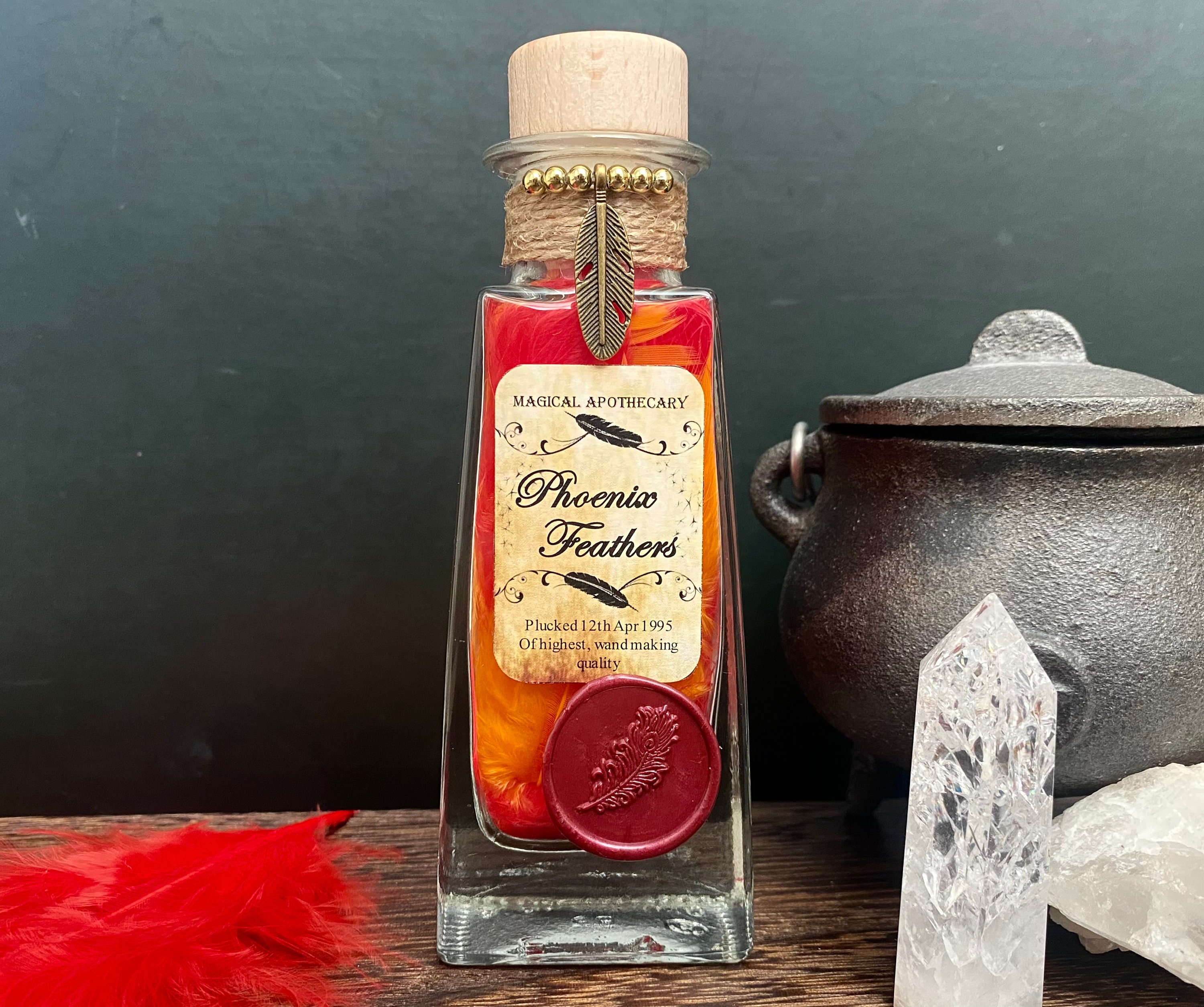 Phoenix Feathers Potions Ingredient Replicas Decorative - Etsy
