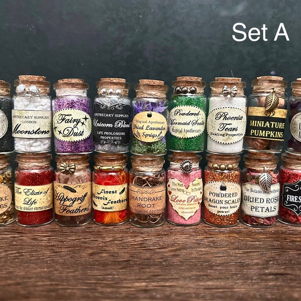 Mini Potion Bottles - Etsy
