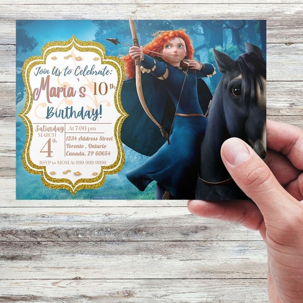 Brave Princess Birthday Party - Etsy