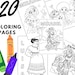 ENCANTO Mirabel Coloring Pages for Kids Printable Pdf Files Print and ...