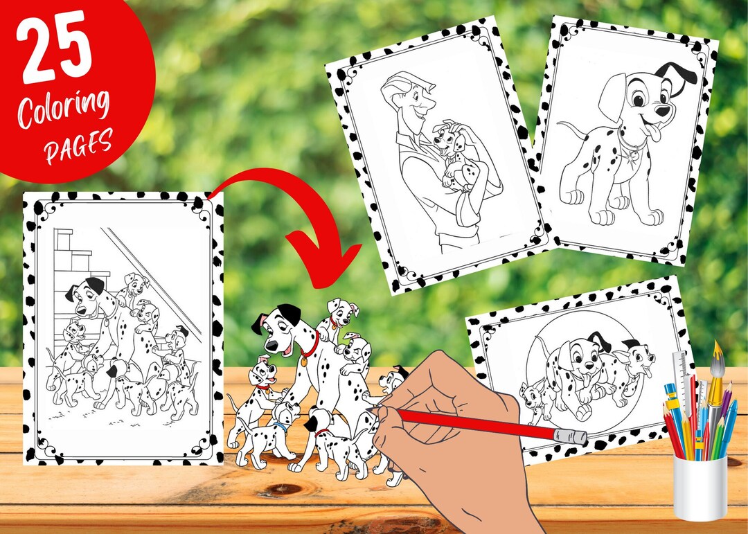 101 Dalmatian Street Perdita Perdita Coloring Pages for Kids Printable ...