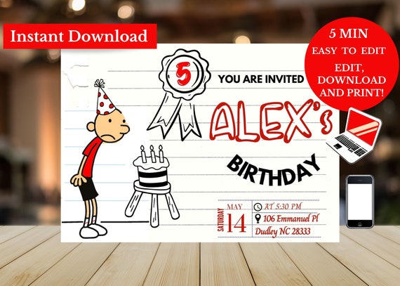 Diary Of A Wimpy Rodrick Rules Party