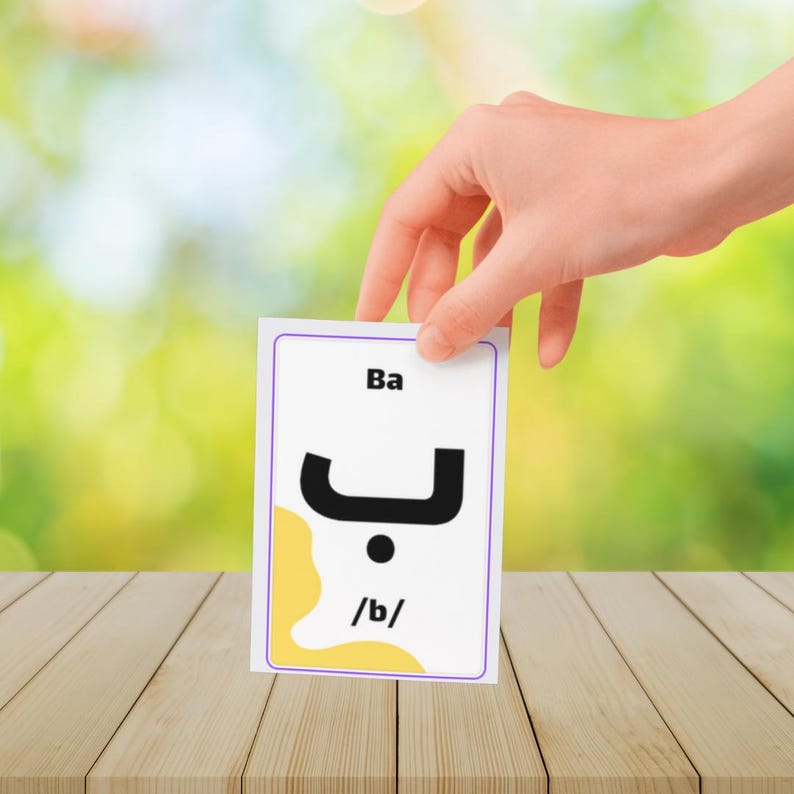 Arabic Alphabets Flash Cards, Arabic Educational Resources for Learning ...
