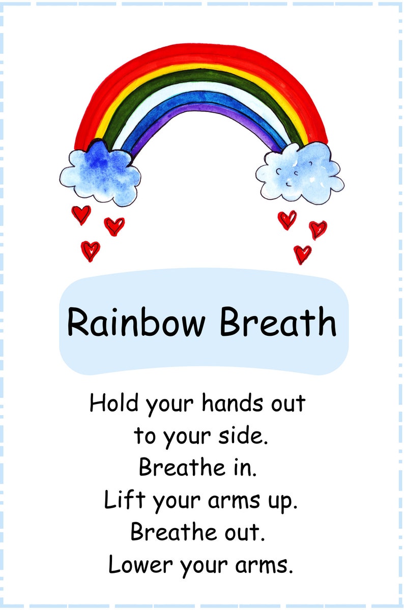 Breathing Tool Cards - Etsy