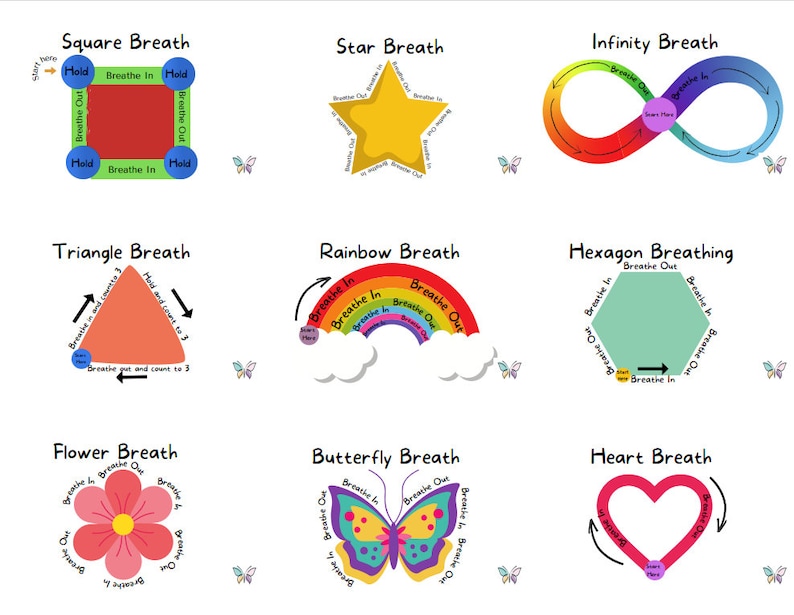 Breathing Cards - Etsy