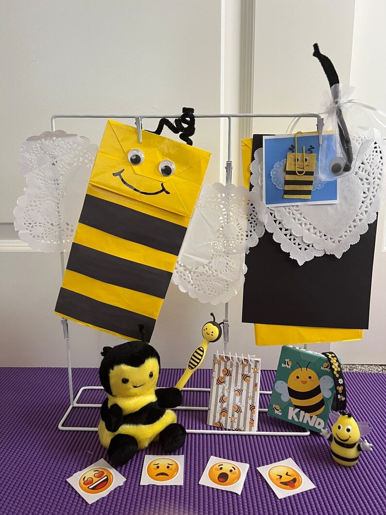 Busy Bee Learns to Be Story Kit - Etsy
