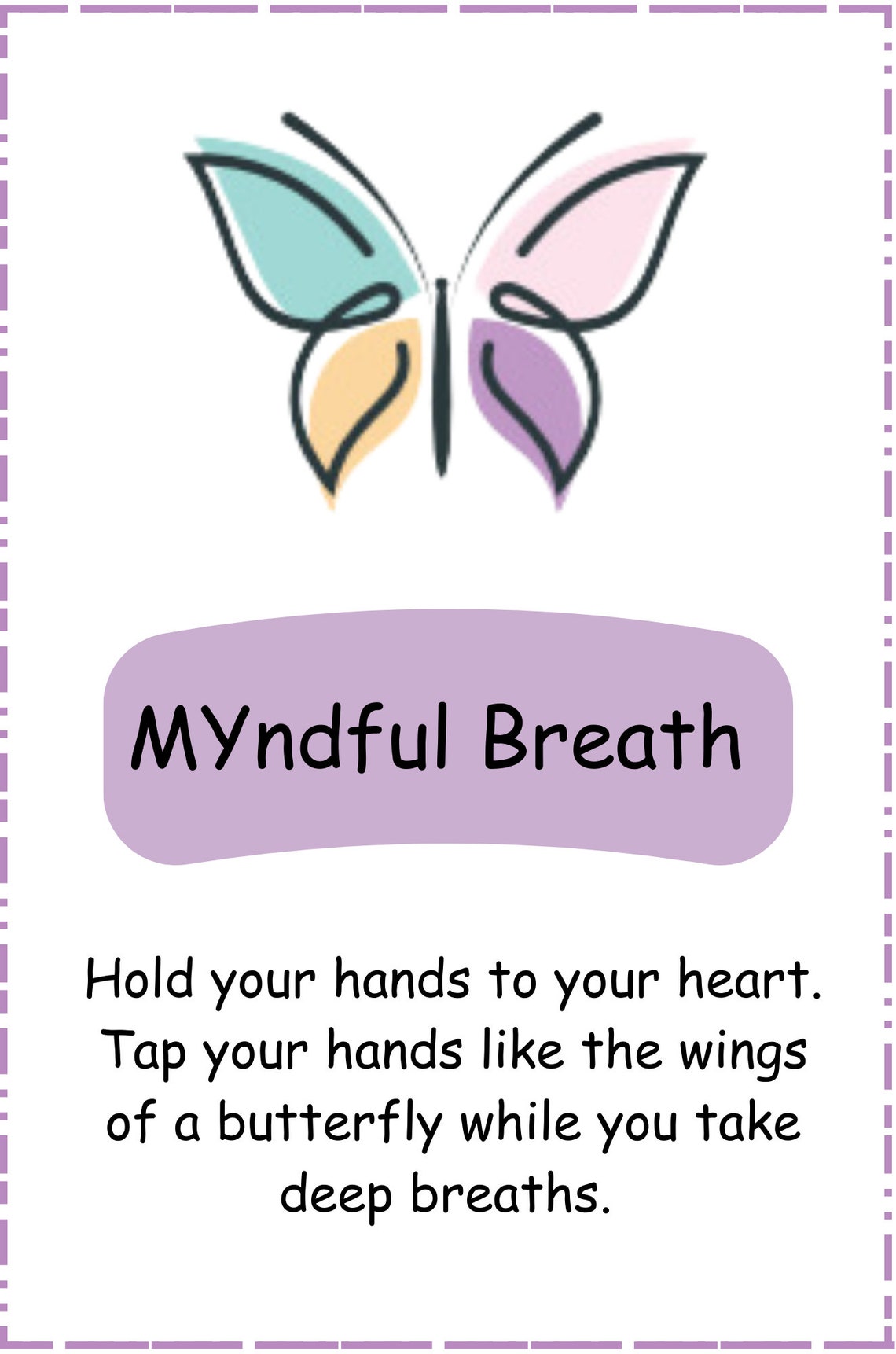 Breathing Tool Cards - Etsy