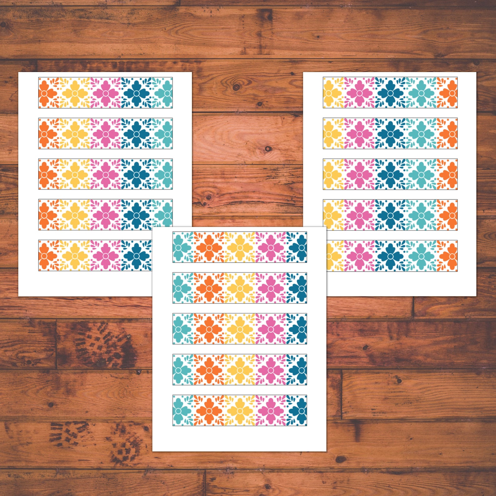 Fiesta Napkin Ring Fiesta Table Decor Mexican Tile Napkin - Etsy