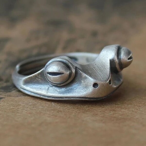 Frog Ring - Etsy
