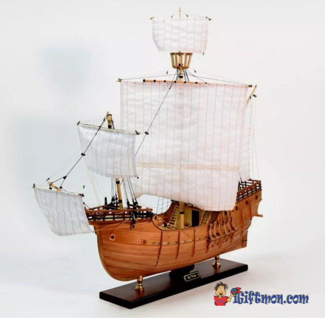 MATHEW Large 32 Scale Tall Sailing Ship Fully Built Museum Quality ...