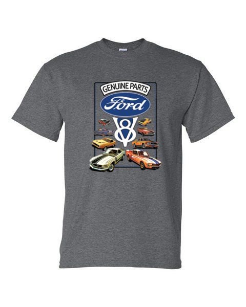 T-shirt V8 GENUINE FORD PARTS Cars Trucks Hot Rod Adult - Etsy
