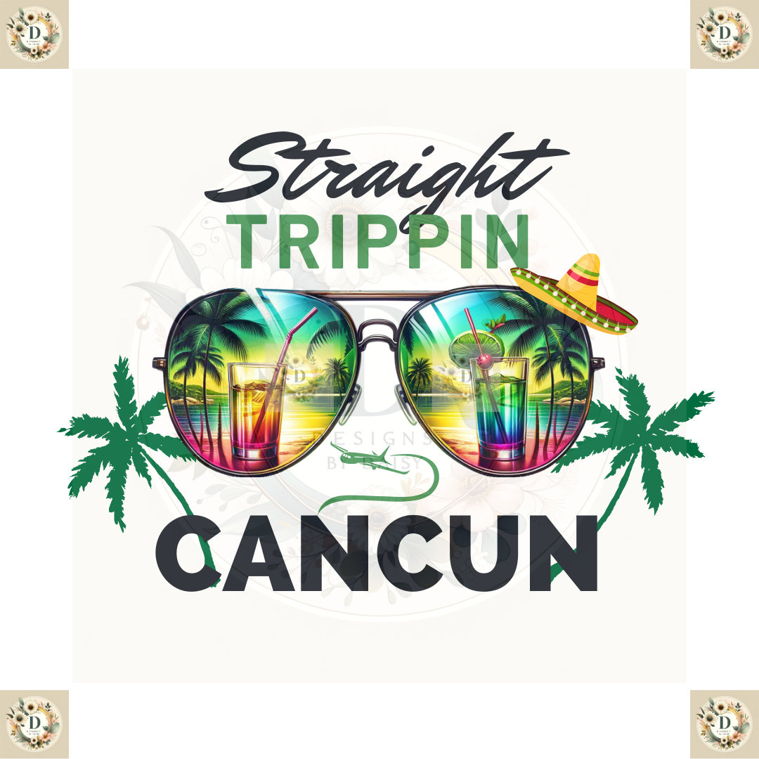 Cancun Straight Trippin - Etsy