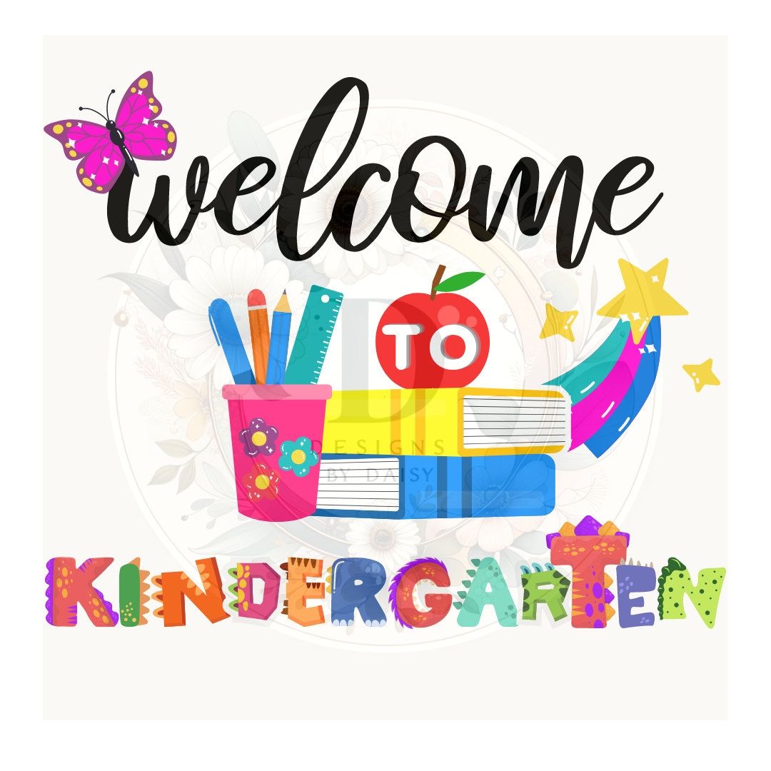 Welcome to Kindergarten - Etsy
