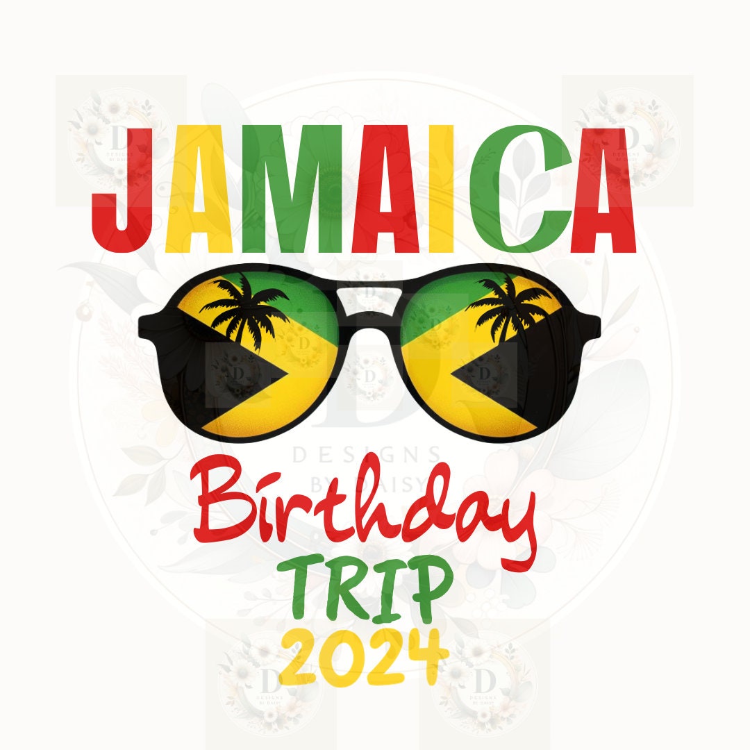 Jamaica Birthday Trip Svg Etsy