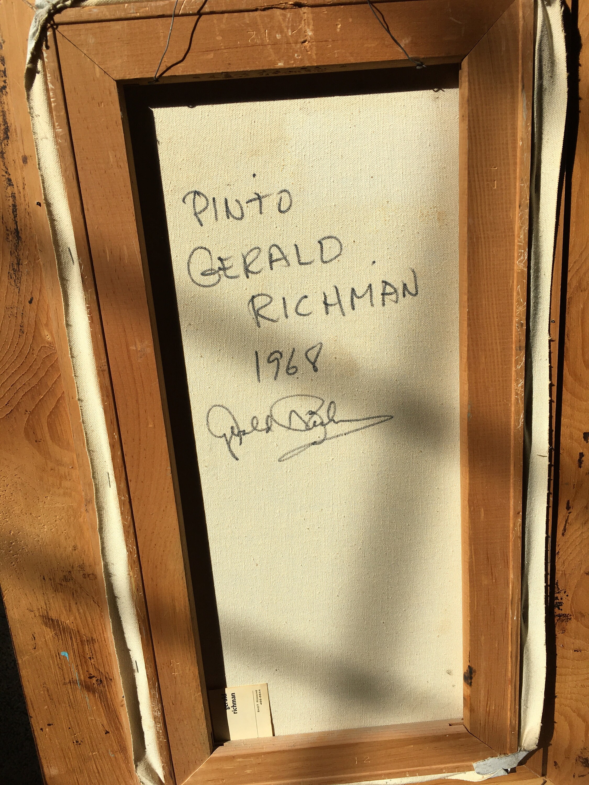 Gerald Richman Original Painting - Etsy