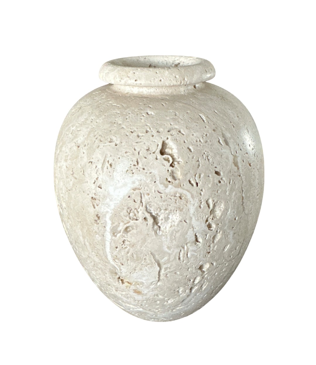 Roman Travertine Vase - Etsy