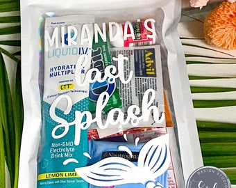 Pool and Social Club Palm Tree Bachelorette Totes Pool Party ...