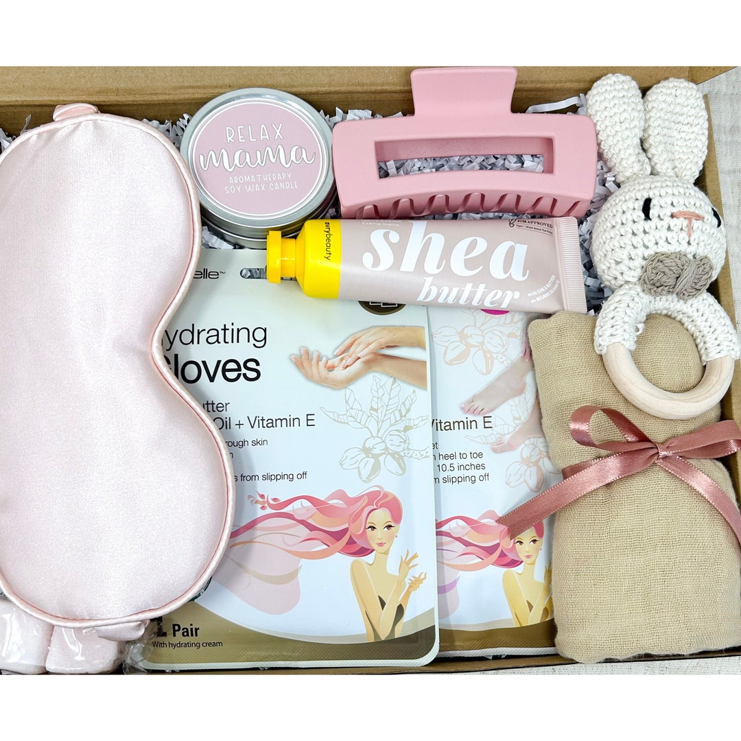 New Mom Care Package, New Mom and Baby, New Mama Pregnancy Gift Set ...