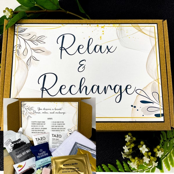 Relax Gift Box - 60+ Gift Ideas for 2024