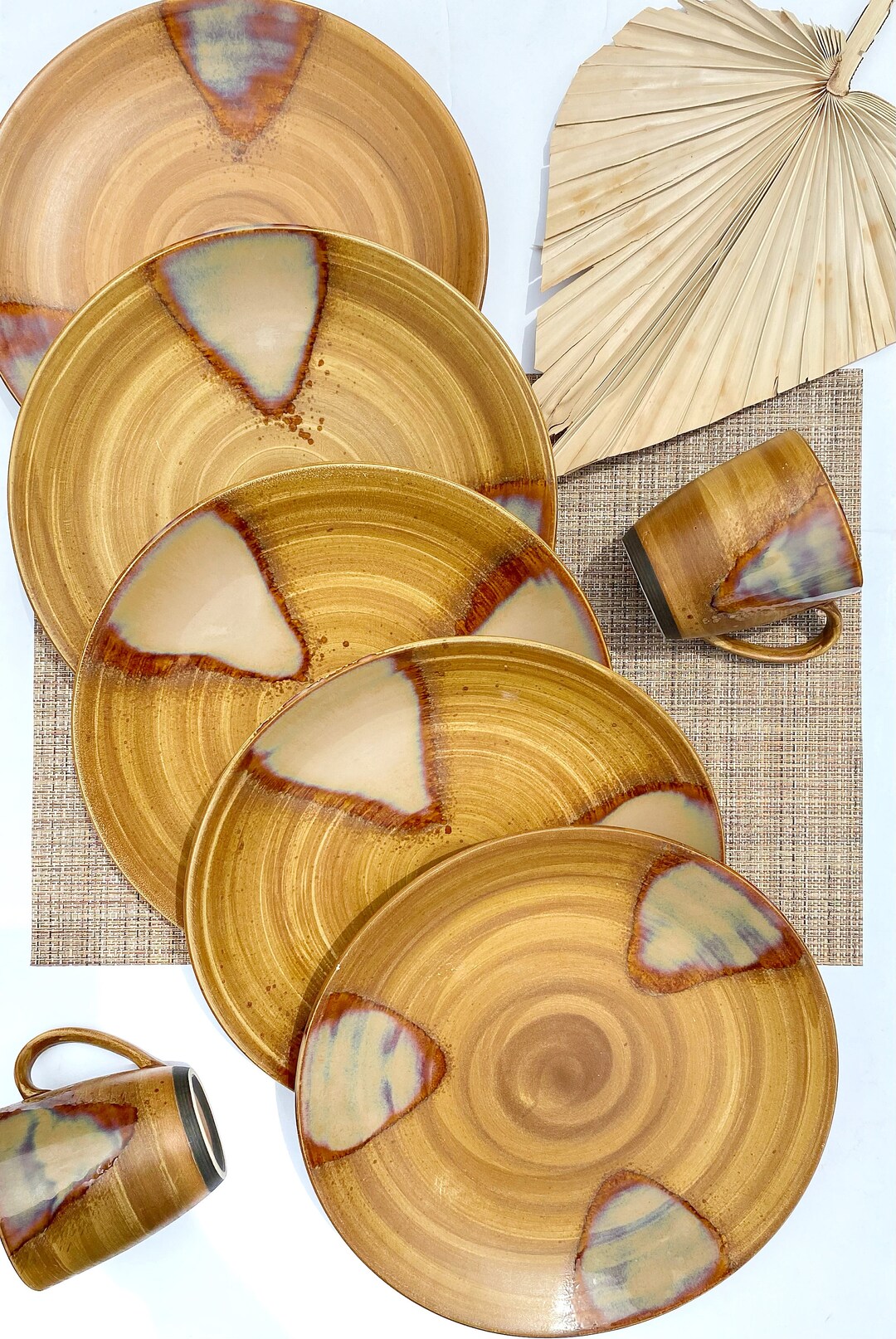 Sango Splash Plate & Cup Set - Etsy